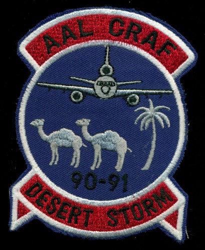 USAF KC-10 AAL CRAF Desert Storm 90-91 Patch R-4 | eBay