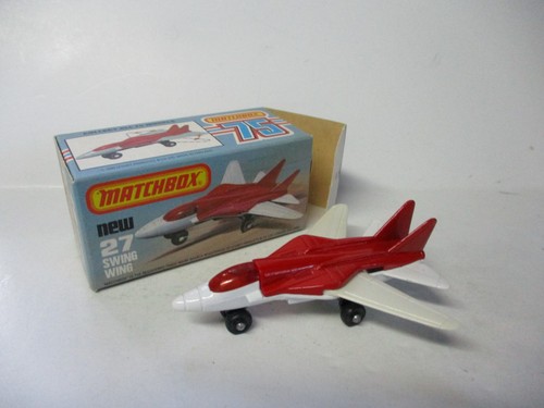 Matchbox Lesney Superfast SF27 Swept Wing Jet- no wing tampo, boxed | eBay