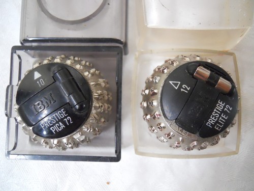 Vint. IBM Selectric Typewriter 72 PRESTIGE PICA 10 & PRESTIGE ELITE 12 ...