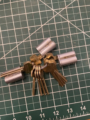 3 Best Cores 300 Keyway 11 Keys Sfic Locksmith Rekey Lock Landlord ...