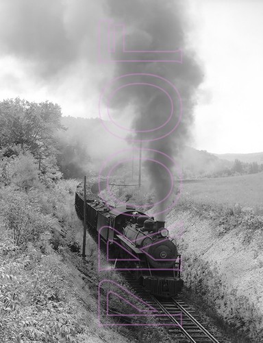 East Broad Top (EBT) Engine 16 with Ore Train south of Orbisonia in ...