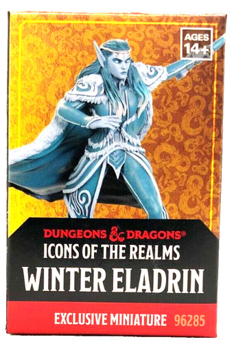 Icons of the Realms Winter Eladrin Exclusive D & D Miniature | eBay