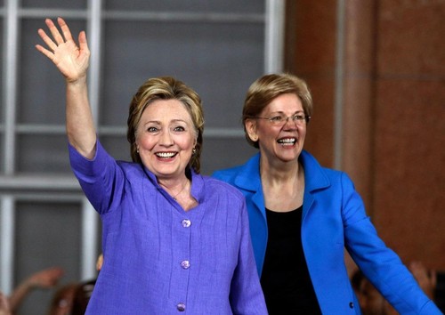 ELIZABETH WARREN HILLARY CLINTON GLOSSY POSTER PICTURE PHOTO PRINT ...