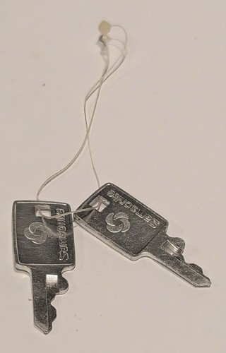 Vintage Samsonite Silhouette 170S Luggage Keys Set Of 2 for Suitcase ...