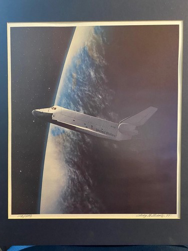 🚀 Space Shuttle - Signed Lithograph #118/1000 🚀 | eBay