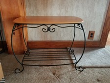 longaberger wrought iron table for sale | eBay
