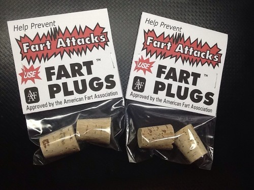 Fart Plugs Two pc. Funny Gag Gifts Christmas Stocking Stuffer w ...