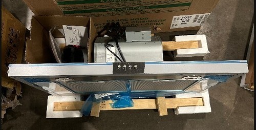 Whirlpool 30" Stainless Steel Wall Mount Flat Range Hood WVW57UC0FS ...