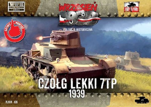 1/72 WWII 7TP Polish Light Tank w/Single Turret | eBay