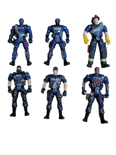 Chap Mei Military Police Action Figures Lot Of 6 Toys - 4" | eBay