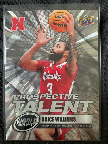Brice Williams 2025 Upper Deck World of Sports Outburst Parallel RC ...