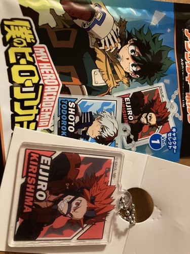 My Hero Academia Acrylic Keychain Kirishima Eijiro Bandai Japan Limited ...