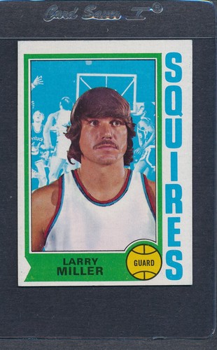 1974/75 Topps #213 Larry Miller Squires EX *170 | eBay