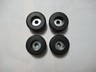 4 LARGE EXTRA TALL ROUND RUBBER FEET BUMPERS 1.250W x 1.125H US MADE ...