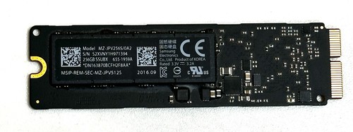 OEM Air A1466 2017 256GB SSD Samsung SSUBX PCI-E x4 3.0 655-1959A MZ ...