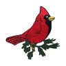 Cardinal - Bird - Bird Watching - Embroidered Iron On Applique Patch | eBay