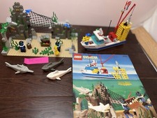 LEGO 6558 Shark Cage Cove Set Parts Inventory and Instructions - LEGO ...
