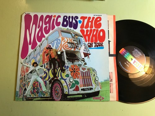 THE WHO MAGIC BUS Vinyl LP Record original album 1968 Decca DL 75064 ...