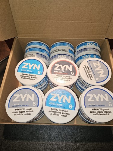 50 UNUSED ZYN REWARDS QR CODES--- EMPTY CANS SHIPPED | eBay