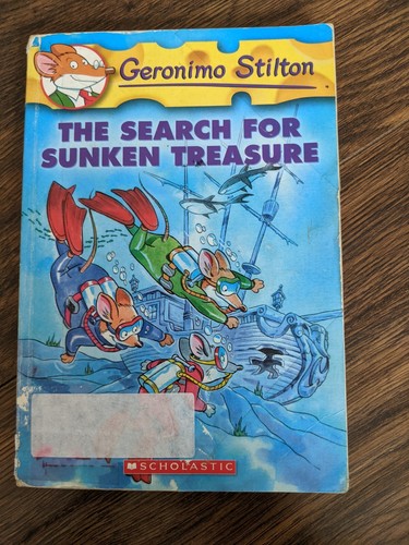 The Search for Sunken Treasure Geronimo Stilton Book | eBay