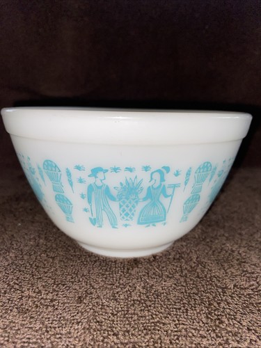 Vintage Pyrex amish butter print mixing bowl #401 | eBay