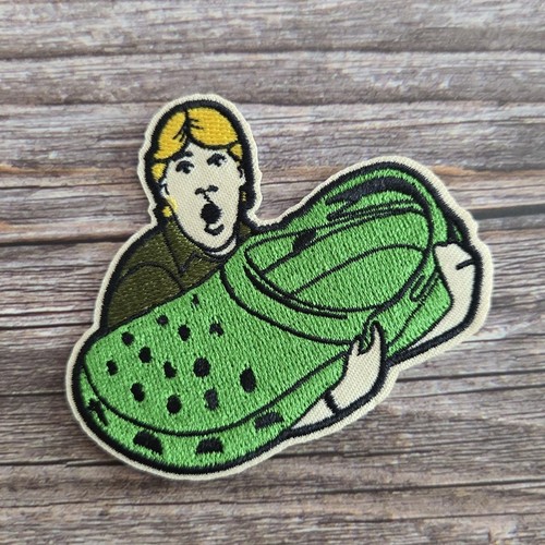 Steve Irwin Holding A Croc Funny Australia Crocodile Reptile Iron On ...