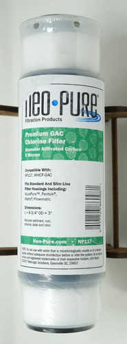 Neo-Pure Water Filter NP117 AP117 WHCF-GAC Brand new and sealed | eBay