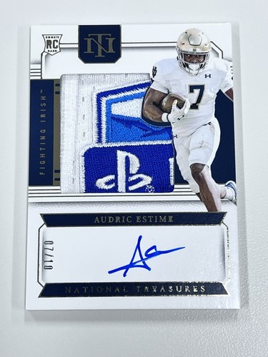 2024 National Treasures Audric Estime RPA /10 (RARE PLAYSTATION PATCH ...