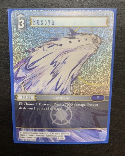 2-146H Final Fantasy TCG Fusoya Card FOIL | eBay