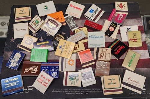 Vintage Collectible Matchbooks Lot Of 40 MS02 | eBay