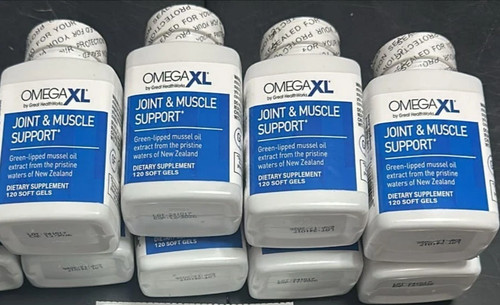 Omega XL 120ct by Great HealthWorks Small,Joint Pain Relief Omega-3 ...