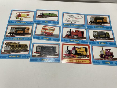 Thomas & Friends 2002 Trading Cards Lot of 12 Damaged Cards | eBay