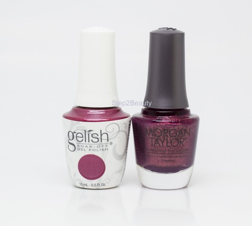Gelish DUO Soak Off Gel Polish + Morgan Taylor Nail Lacquer -#845 ...