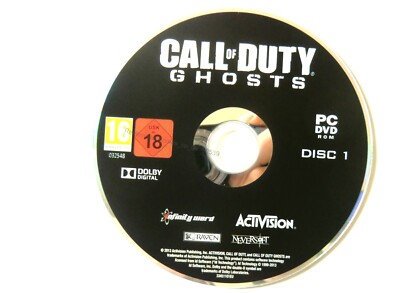 Call of Duty: Ghosts PC Video Games PEGI 16 Rating for sale | eBay