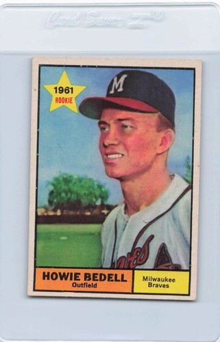 1961 Topps #353 Howie Bedell Braves EX/MT *10926 | eBay