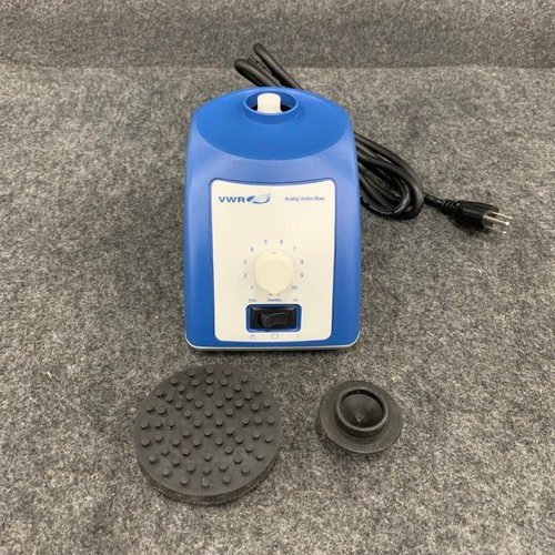 VWR 10153-838 Analog Vortex Mixer 300 to 3200 RPM Benchtop Lab ...