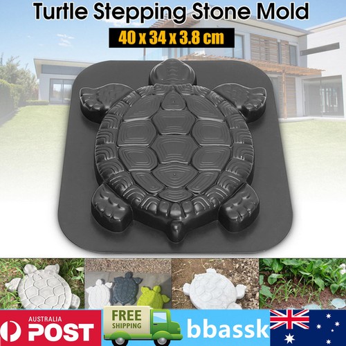 Garden Path Paving Mould Mold Concrete Cement Turtle Stepping Stone ...