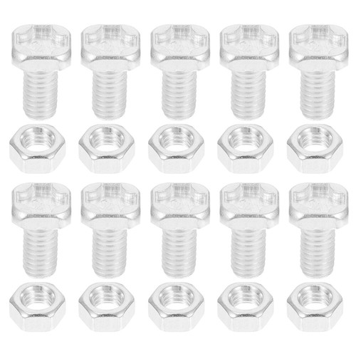 50 Sets Ensemble De Boulon D'écrou Boulons À Effet Noix Aluminium | eBay