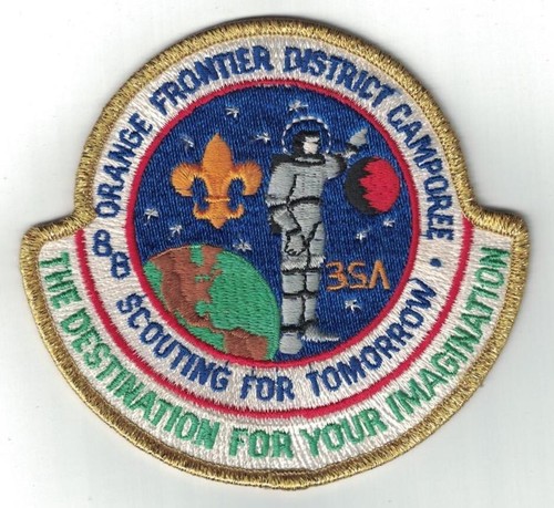 BSA OCC Orange County Council Orange Frontier District 1988 Camporee ...
