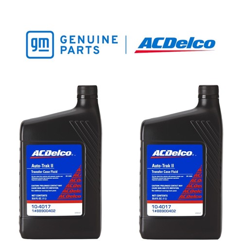 2pk - Genuine GM ACDelco Auto-Trak II Transfer Case Fluid 33.8oz ...