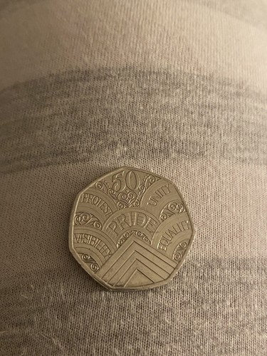 Rare • Pride 50p Coin Fifty Years of Pride 50p Coin 2022 UK | eBay UK