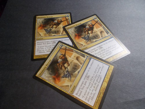 Dramatic Rescue x3 MTG Return to Ravnica Multi-Color Common Instant LP ...
