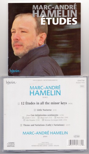 Marc-Andre Hamelin - 12 Etudes in all minor keys/Theme and Variations ...