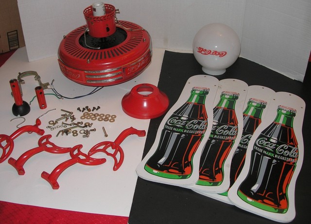 Coca Cola Ceiling Fan Light Kit | Shelly Lighting