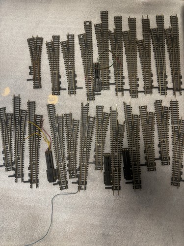 Atlas Ho Train Tracks Lot Switch Tracks Vintage Approximately 130’ Of ...