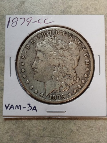 1879 CC Morgan Dollar - VAM-3A TOP 100 Morgan VAMS - Better Grade - Raw ...