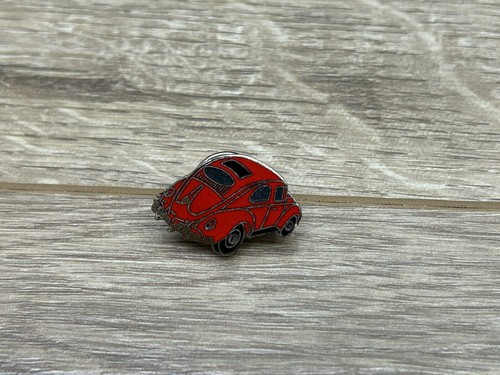 Vintage Volkswagen VW Red Beetle Bug Vehicle Brooch Pin | eBay