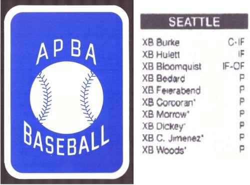 2008 APBA Season XB Player 10 cards - SEATTLE MARINERS Team Set | eBay