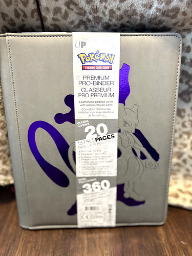 Pokemon Ultra PRO Mewtwo Premium 9-Pocket PRO-Binder, New 74427155827| eBay