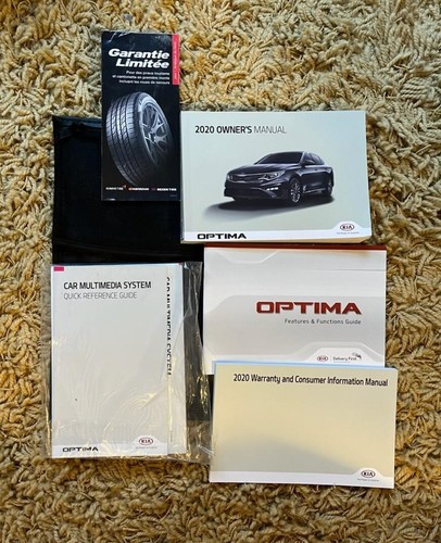 2020 20 Kia Optima Owner's Manual Set w/ Case | eBay